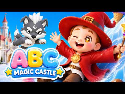 Magic ABC Words | Castle Song | Learn Words with Dudu's Castle time | Nursery Rhymes & Kids Songs