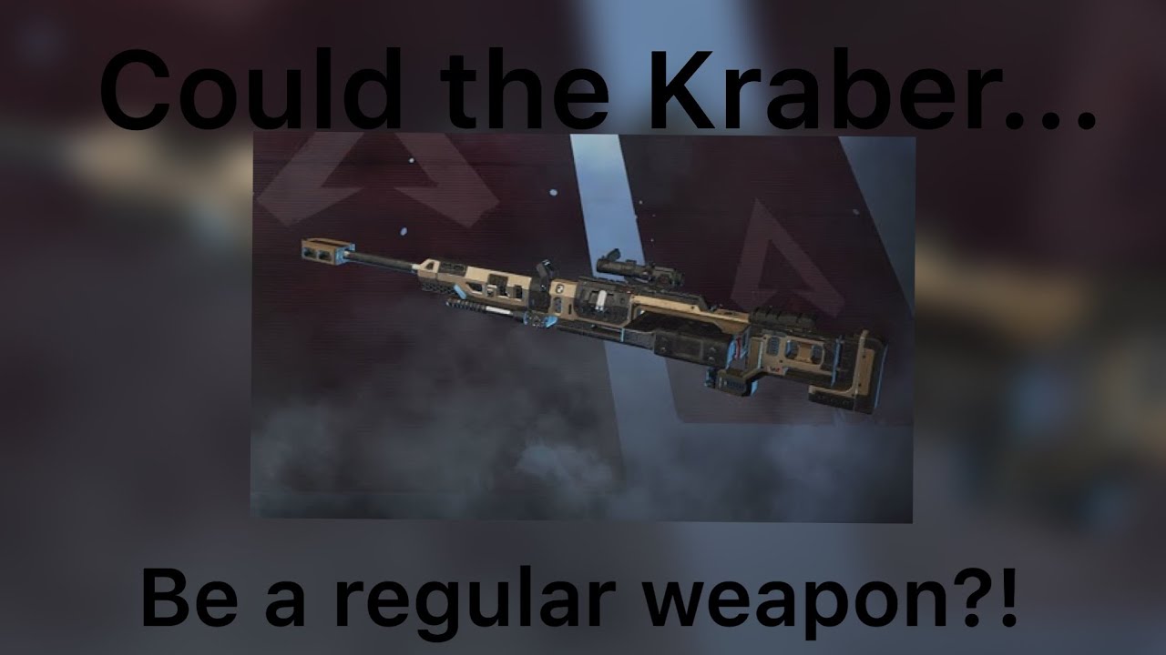 Could The Kraber Be A Regular Gun?!? - YouTube