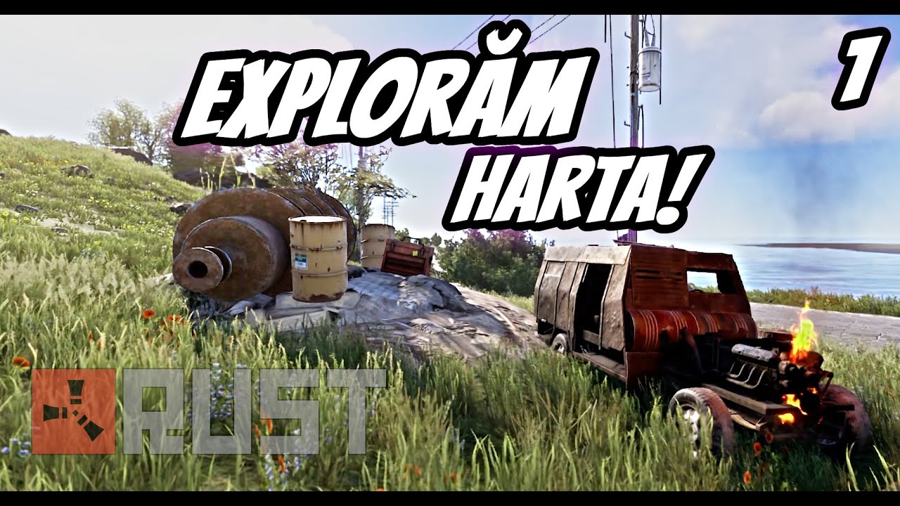 👍🏻RUST🔔 Romania 123 🏗 Construiesc propria casa si explorez harta🎮 Ep.1 ...