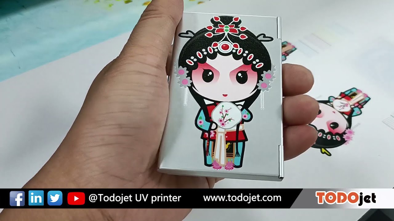 Impresora UV souvenir printers support all kinds of souvenirs - YouTube