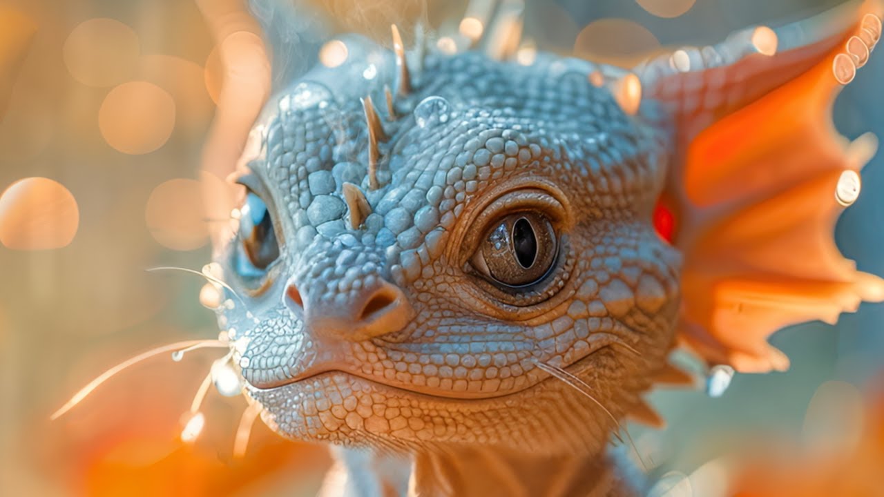 Relax with a Purring Dragon Wyrmling on a Rainy afternoon🐲🌦 Fall asleep ...