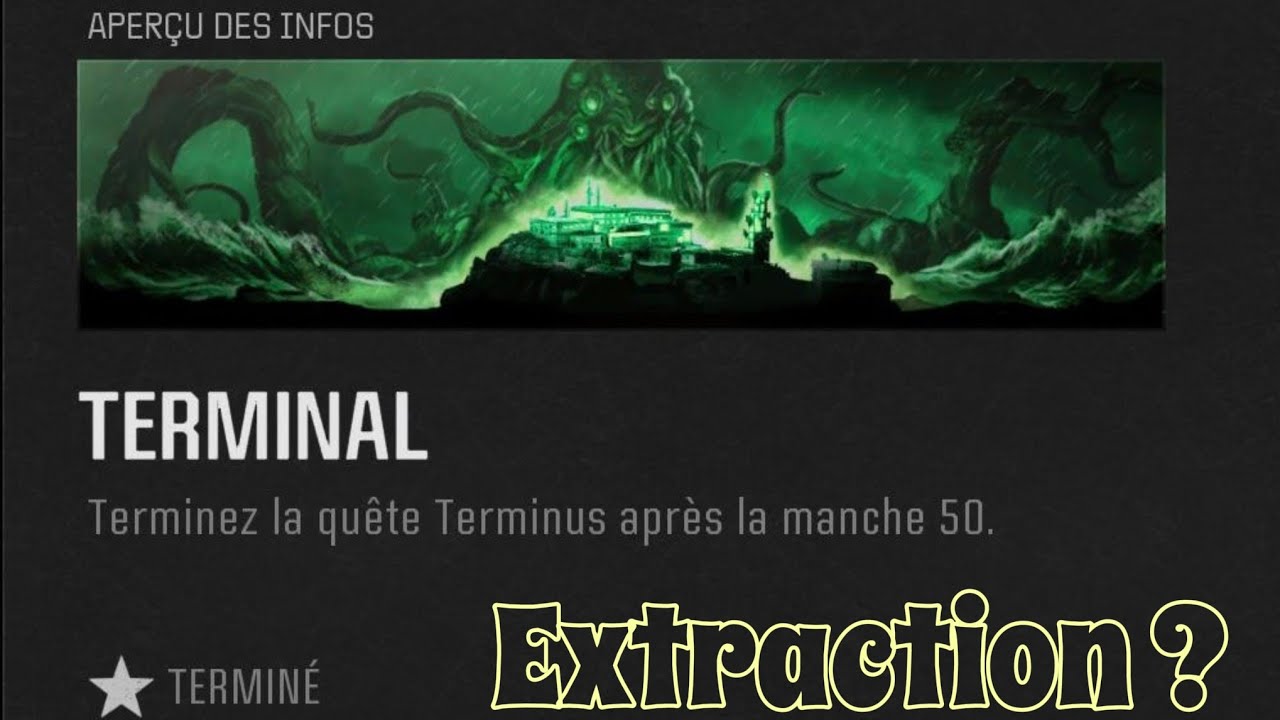 Call of Duty Black Ops 6 Zombies défi Terminal sur terminus ...