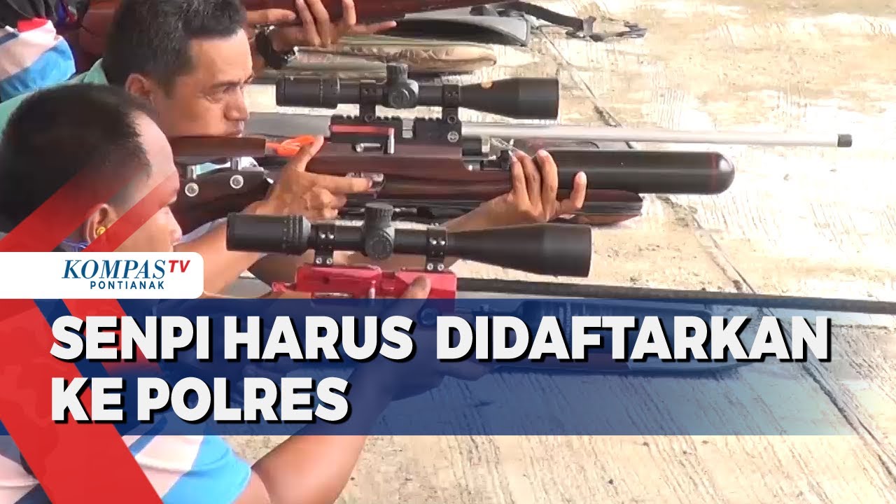 Perbakin Imbau Anggota Daftarkan Senjata ke Polres Setempat - YouTube