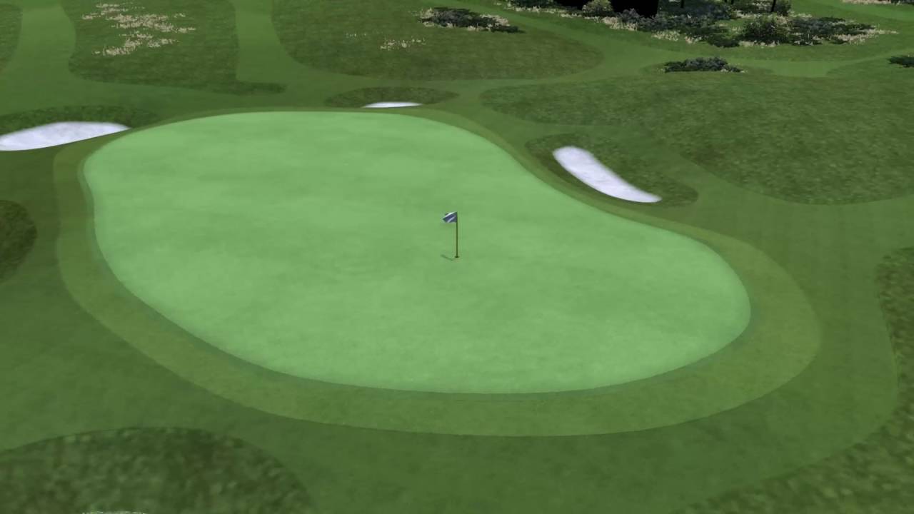 Hole 8 Royal Troon Postage Stamp - YouTube
