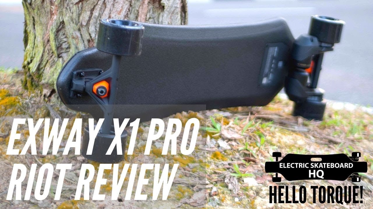 Exway X1 Pro Riot Review - Hello Torque! - YouTube