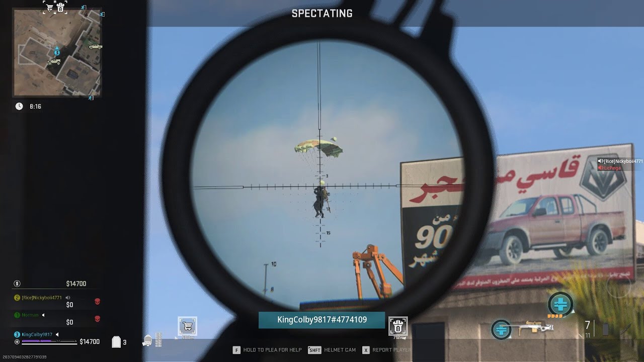 Call of Duty WZ 2.0 Teammate Snipes Live Operator Dropping in From ...