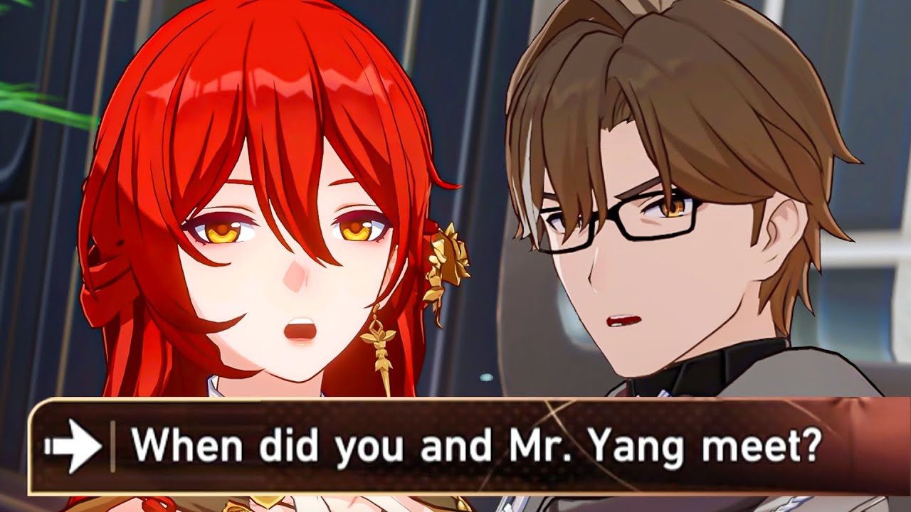 "FIRST TIME" HIMEKO Met WELT YANG Story Honkai Star Rail Cutscene - YouTube