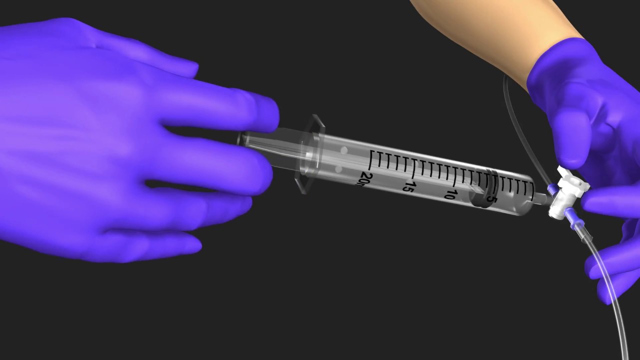 Manual Syringe Animation - YouTube
