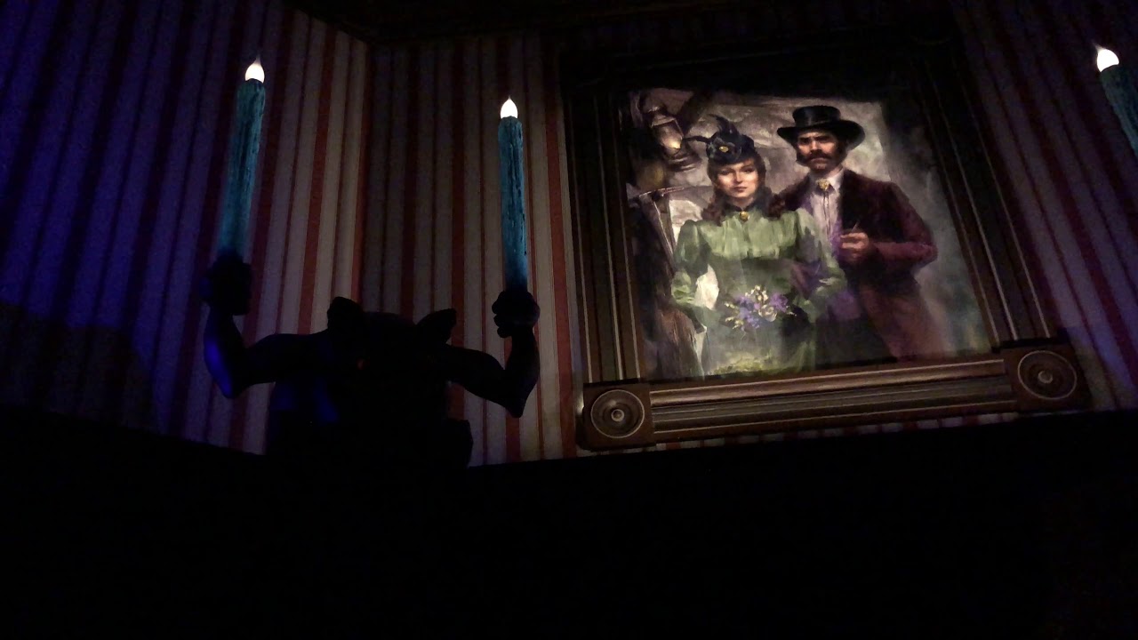 Foyer at Phantom Manor - YouTube