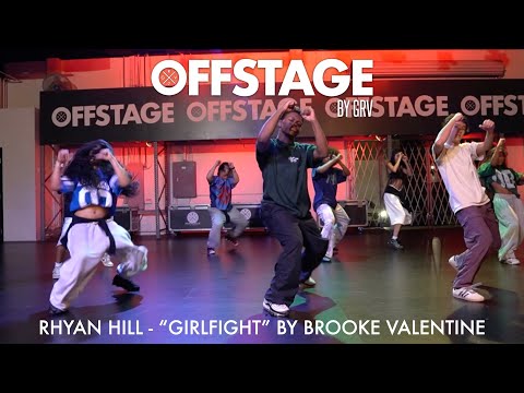 Rhyan Hill choreography to “Girlfight” by Brooke Valentine at Offstage Dance Studio