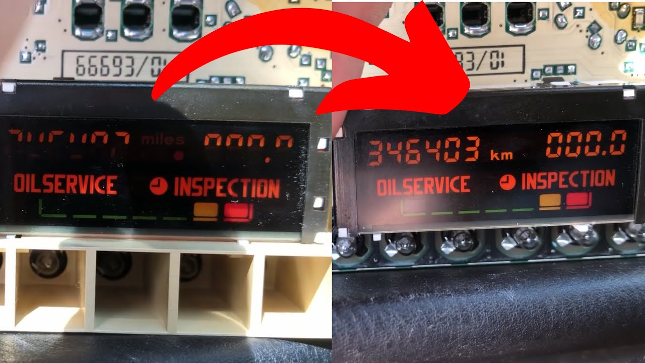 BMW E36 gauge cluster screen repair/óracsoport javítás (with ENG ...