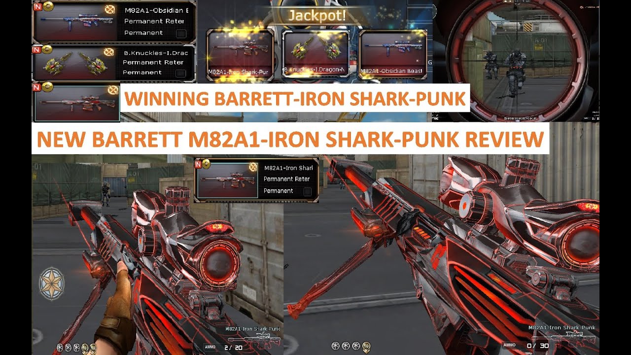 NEW BARRETT M82A1-IRON SHARK-PUNK JACKPOT & REVIEW CFPH - YouTube