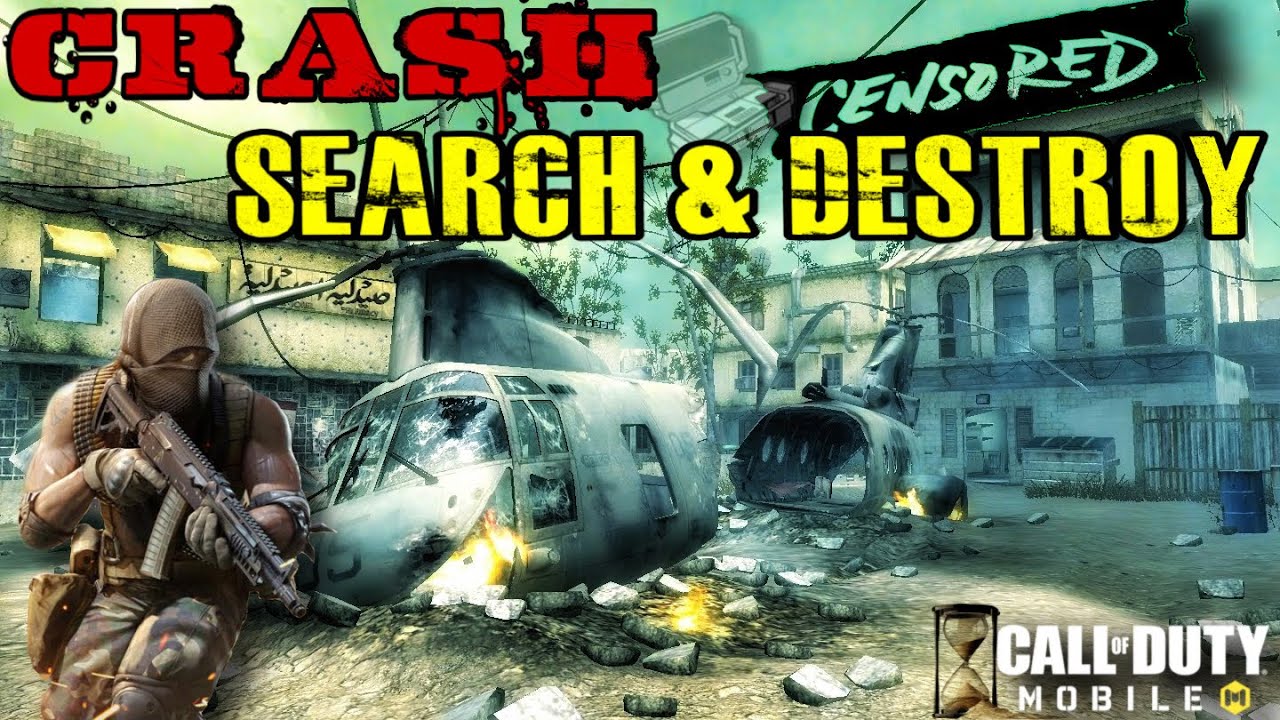 Crash Map Strategies: Search & Destroy COD Mobile Pro Rush Routes, Game ...