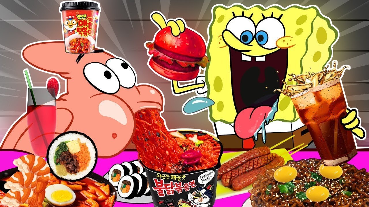 SpongeBob Goes Nuts For Best Foods | "SpongeBob" Full Scene | SpongeBob ...