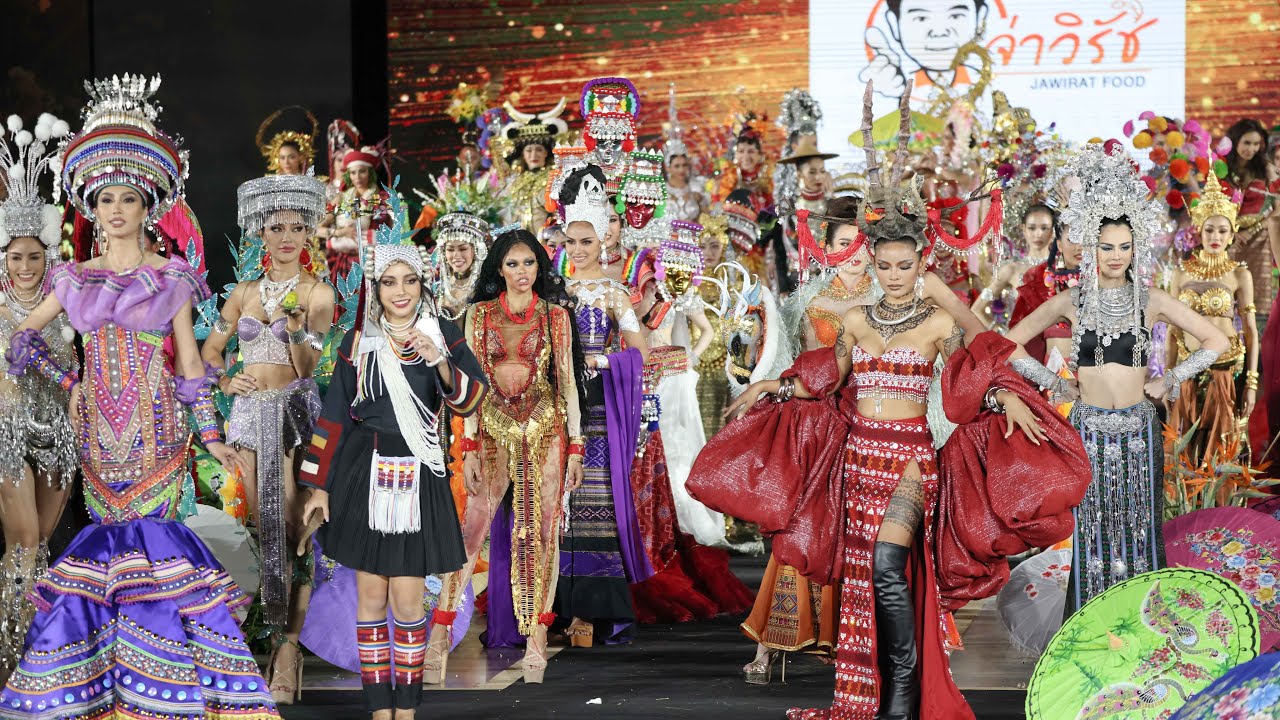 MISS GRAND THAILAND 2023 CREATIVE LANNA COSTUME part 2 - YouTube