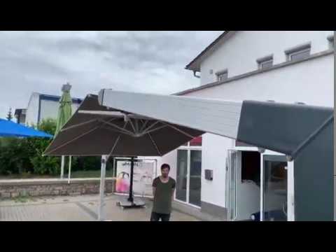 Freistehendes Markisen System Easy Flex