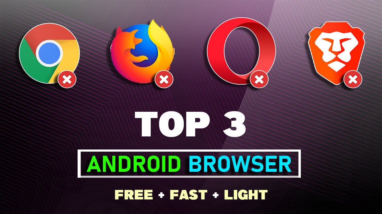 Top 3 - Light and Fast Browser for Android | Best Browser for Android ...