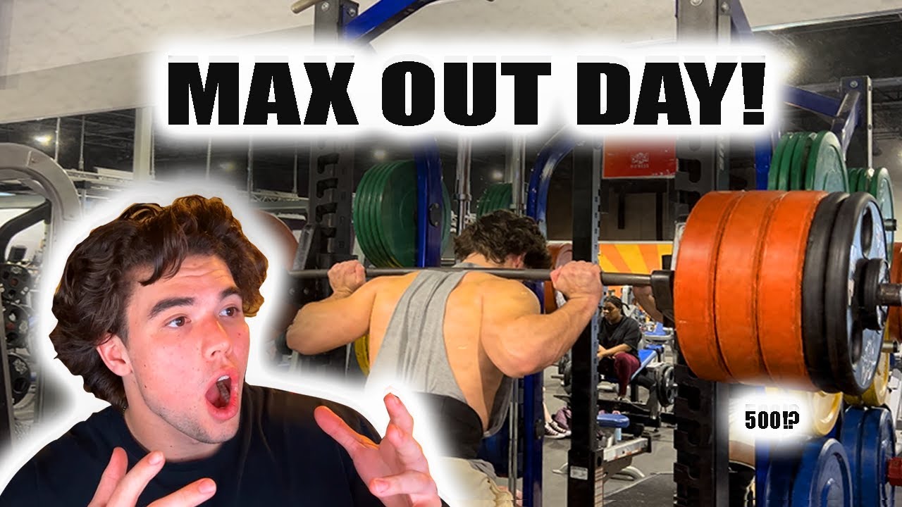 FIRST VIDEO!! | How strong am I? | MAXING OUT - YouTube