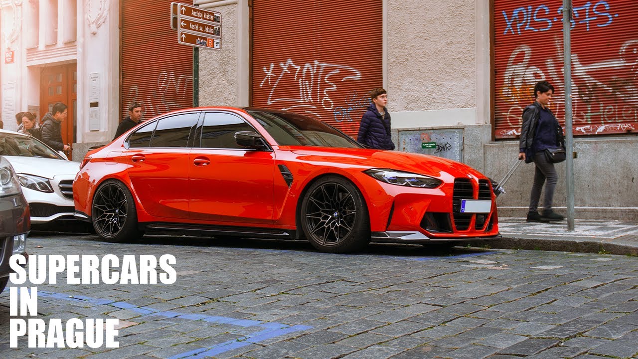 Supercars in Prague vol.39 | M3 Competition G80, M3 E30, M4 Competition ...