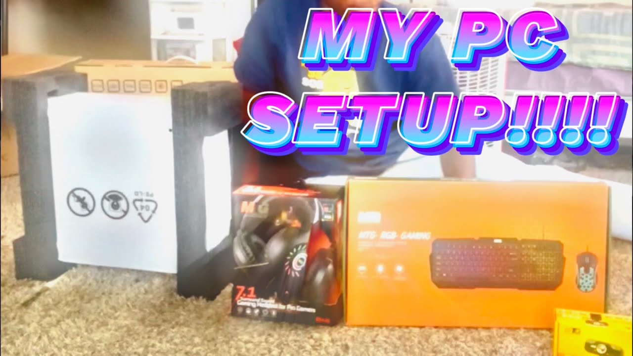 MY PC SETUP!!! - YouTube