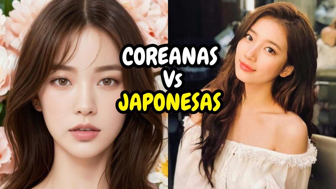 "Diferencias REALES entre chicas COREANAS y JAPONESAS 🌏 | Belleza ...