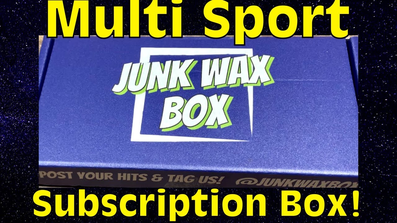 NEW! THE JUNK WAX BOX! MULTI SPORT PACKS FROM OUR CHILDHOOD! - YouTube