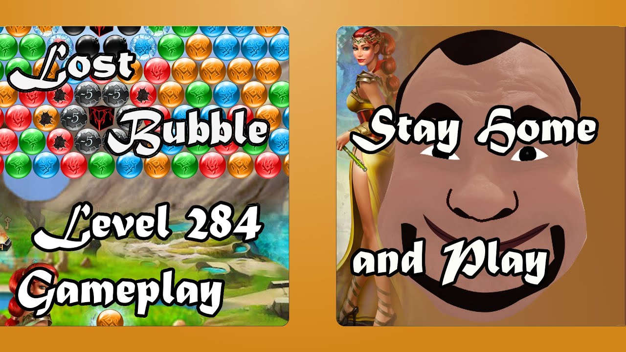 Lost Bubble Game 2020 🔮 Level 284 🗝🗝 Bubble Shooter 👑 finished 😍 no ...