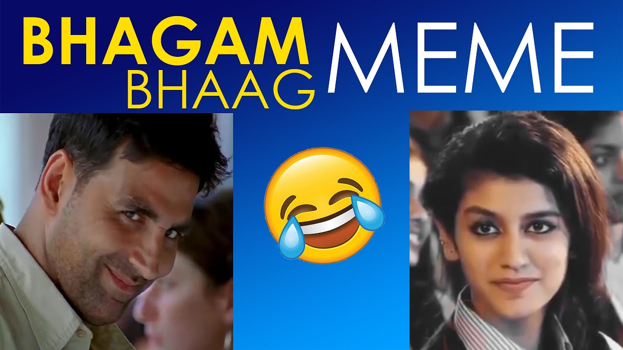 Bhaagam Bhaag Meme Funny Video || Mazak Hai Kya - YouTube