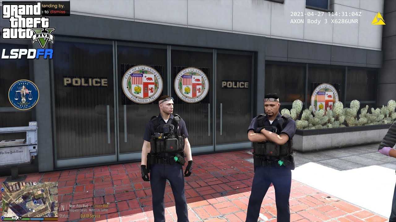 GTA V - LSPDFR 0.4.8🚔 - LSPD/LAPD - High-Speed Pursuit/Overdose ...