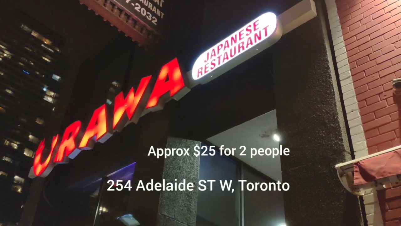 Urawa Sushi Restaurant Review - Places To Eat In Toronto - Japanese ...