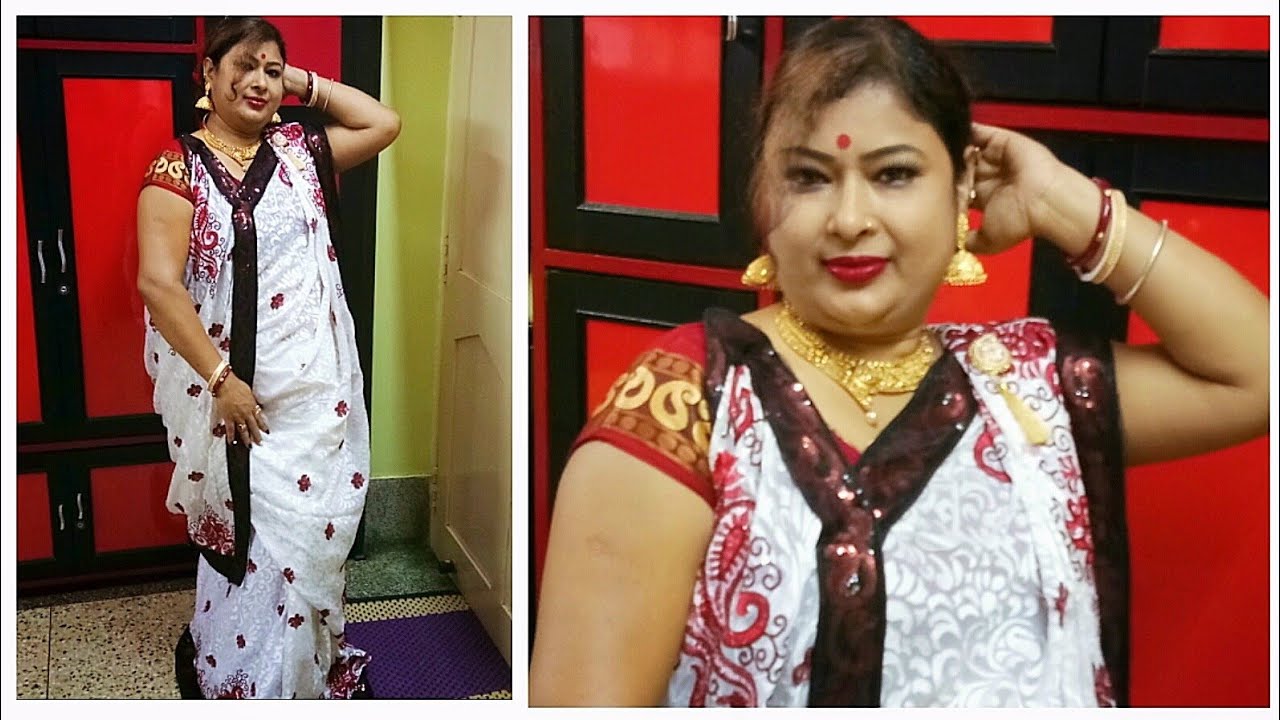 Famous Bengali Saree Draping Devdas Style-DOLA RE | Atpoure বঙ্গের ...
