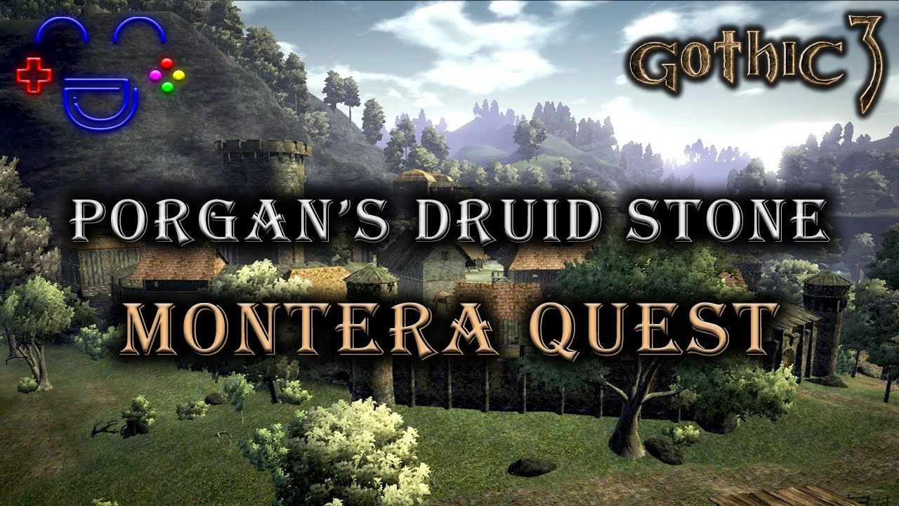 Porgan's Druid Stone - Gothic 3 Montera Quest - YouTube
