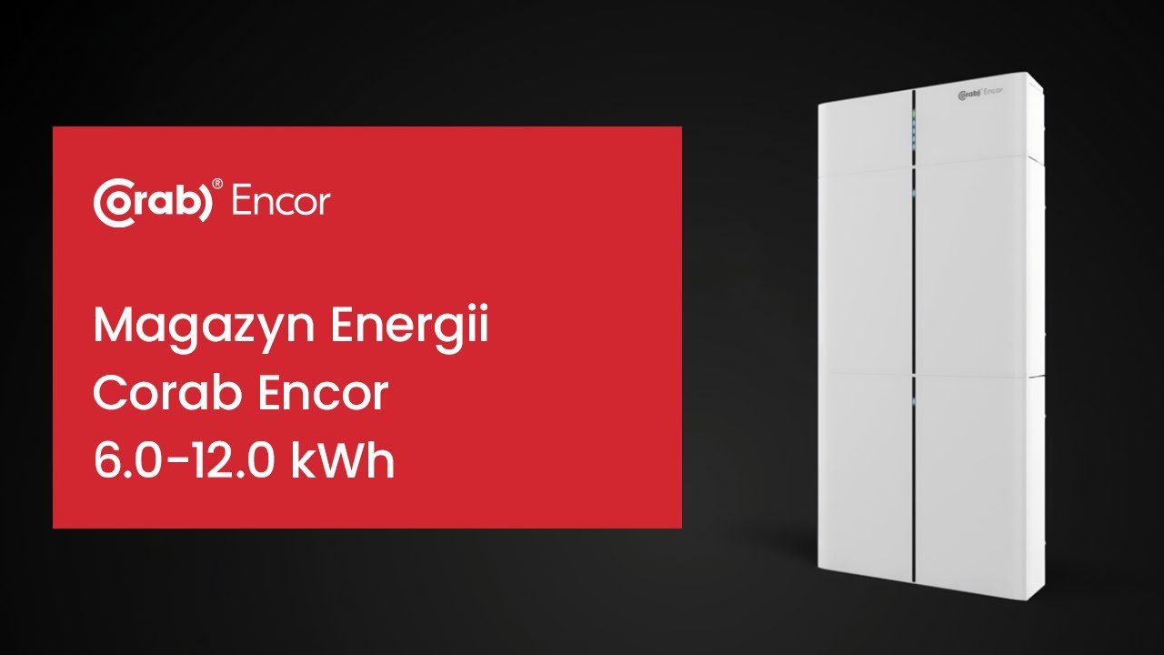 Magazyn energii Corab Encor 6.0 - 12.0 - YouTube