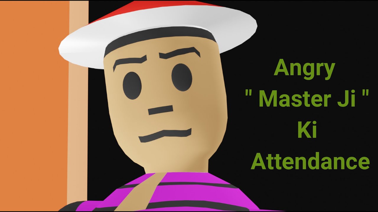 Angry Masterji Ki Attendance | Animated Comedy | Full HD //emoji ...