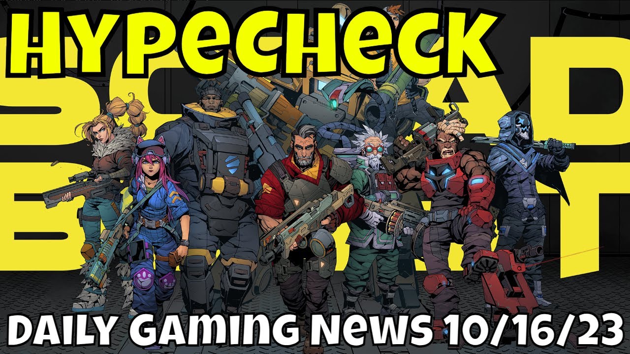 HypeCheck - Daily Gamer News/Time To Squad Up/ 10/16/2023 - YouTube