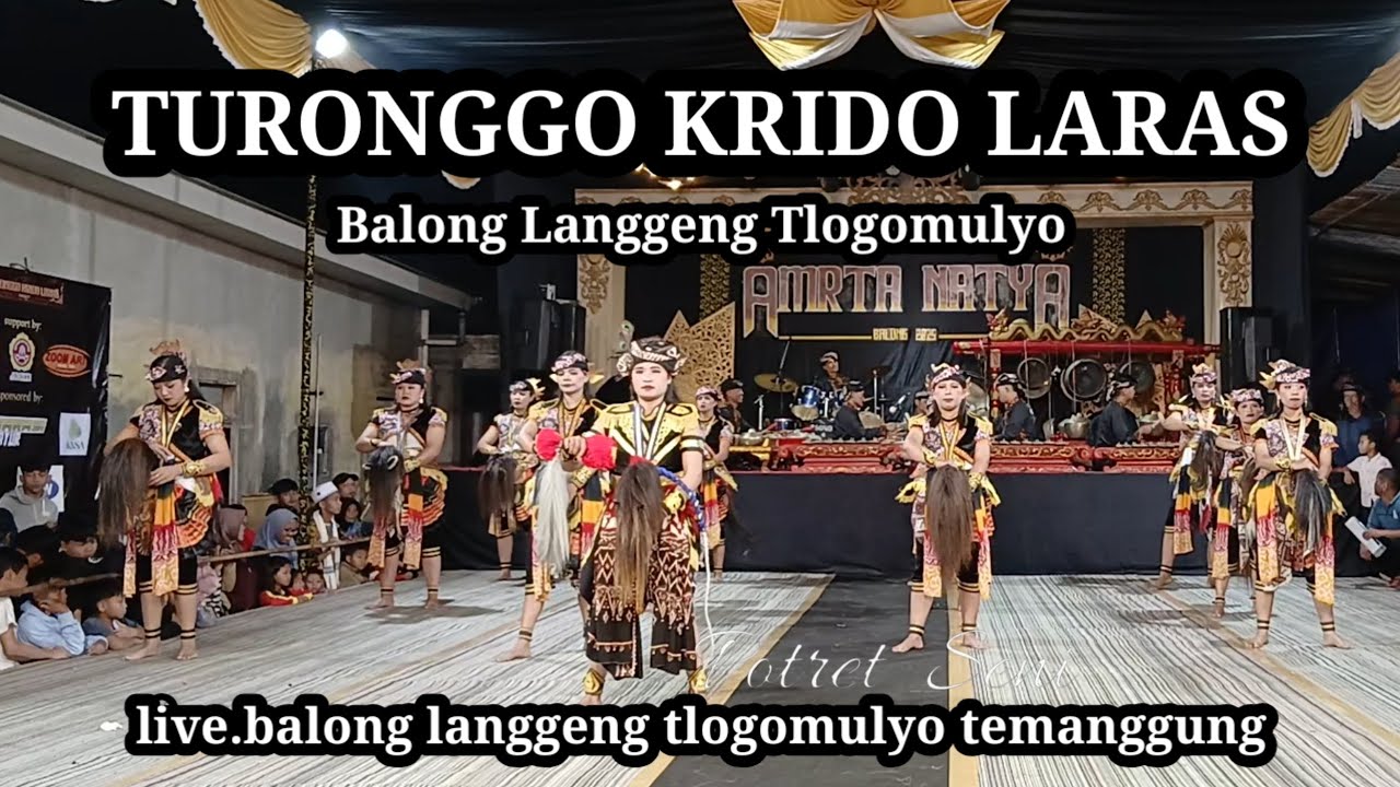 TARI IDAKEP TURONGGO KRIDO LARAS BALONG LANGGENG TLOGOMULYO LIVE BALONG ...