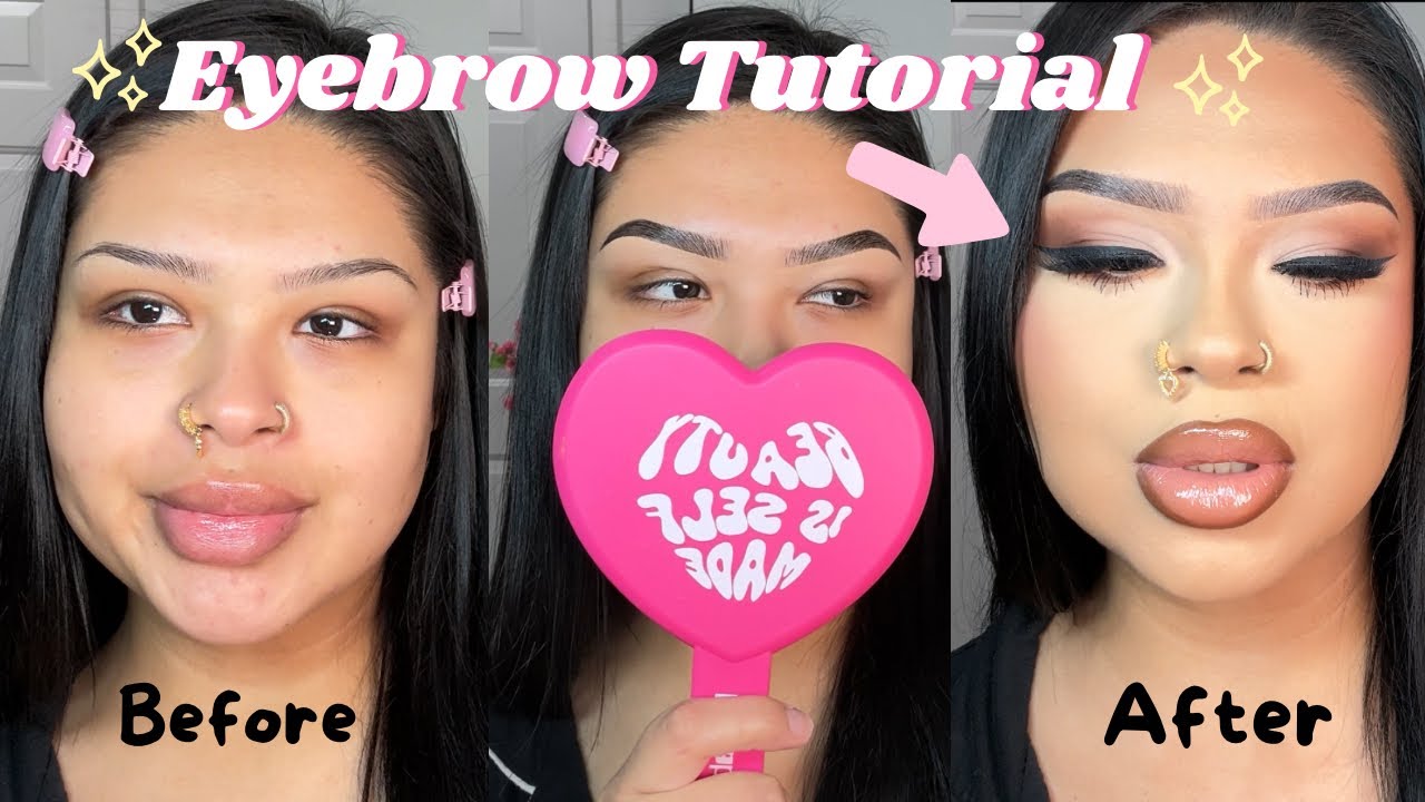EYEBROW TUTORIAL🤎 - YouTube