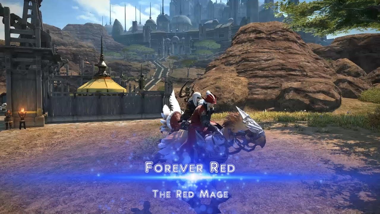 Forever Red! The Red Mage [FFXIV Fun] - YouTube