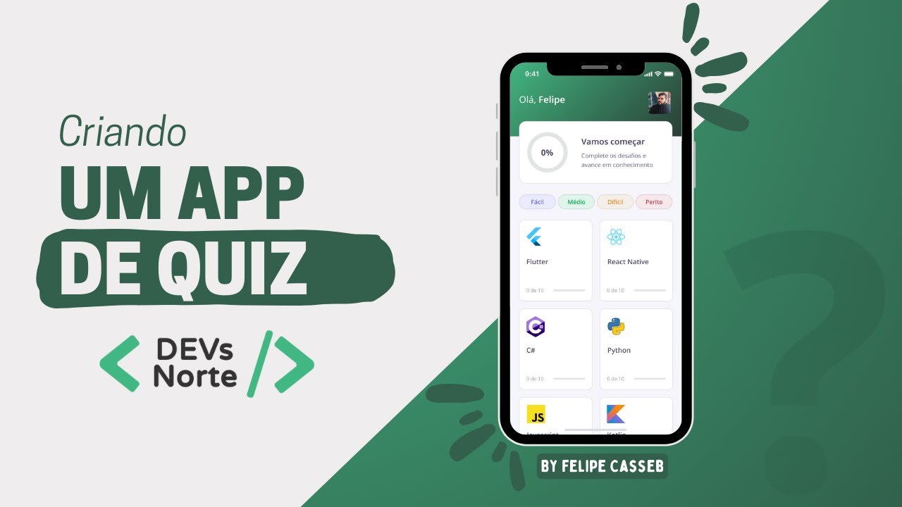 02. Flutter Quiz App: Design da Tela Inicial e Botão de Acesso - YouTube