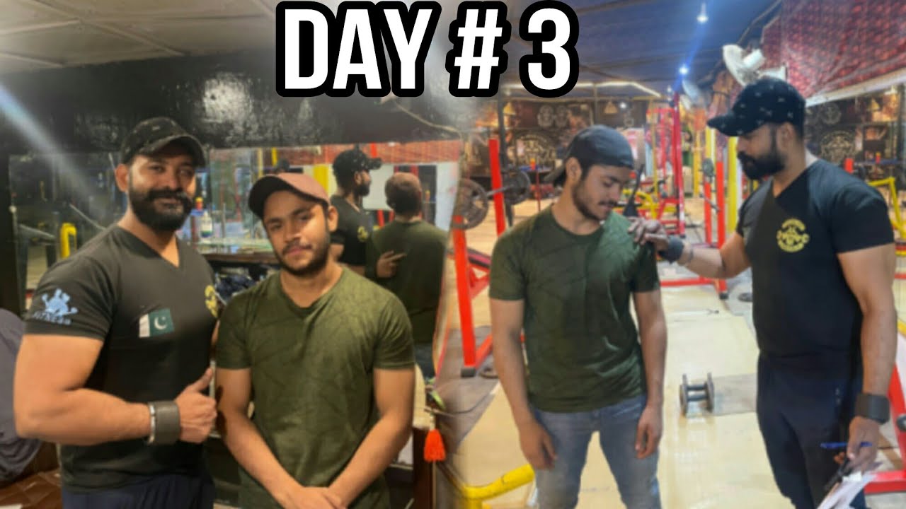 FITNESS CHALLENGE DAY3 - YouTube