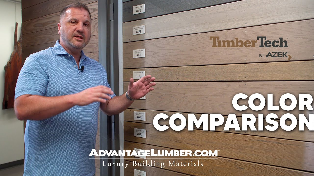 TimberTech Decking- Color and Style Comparison-AZEK - YouTube