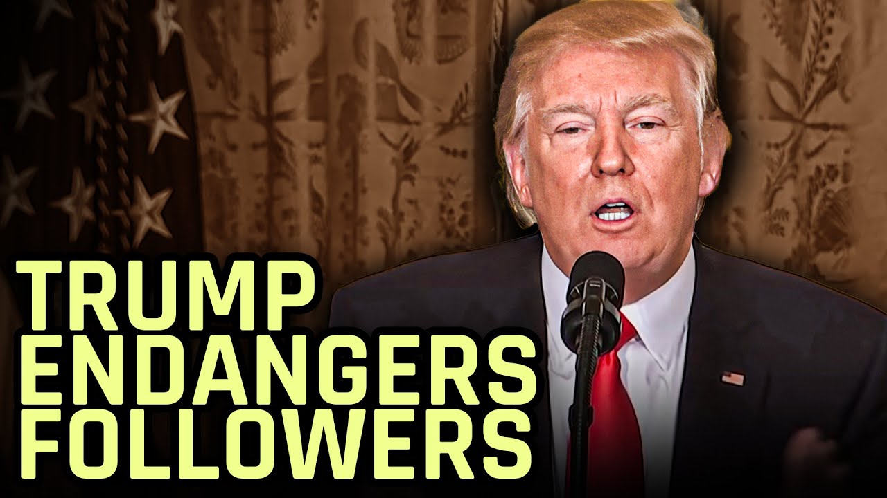 Trump Putting His Followers In Danger With Insane Rally Plan - YouTube