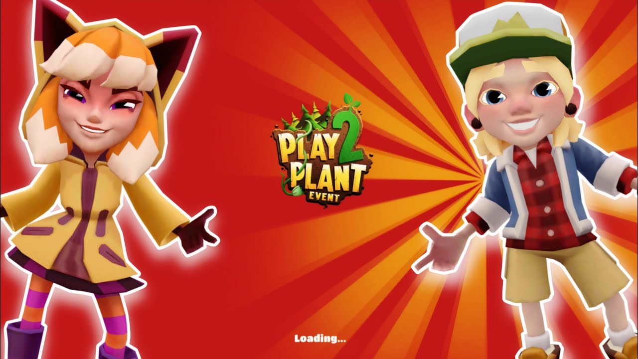 Subway Surfers Play 2 Plant Challenge!! with Ginger 🦊 & Logan 🧢 on ...