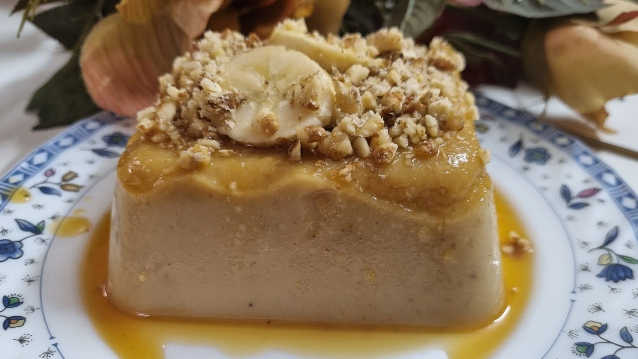 Just milk and banana! A delicious Italian dessert! You'll eat your ...