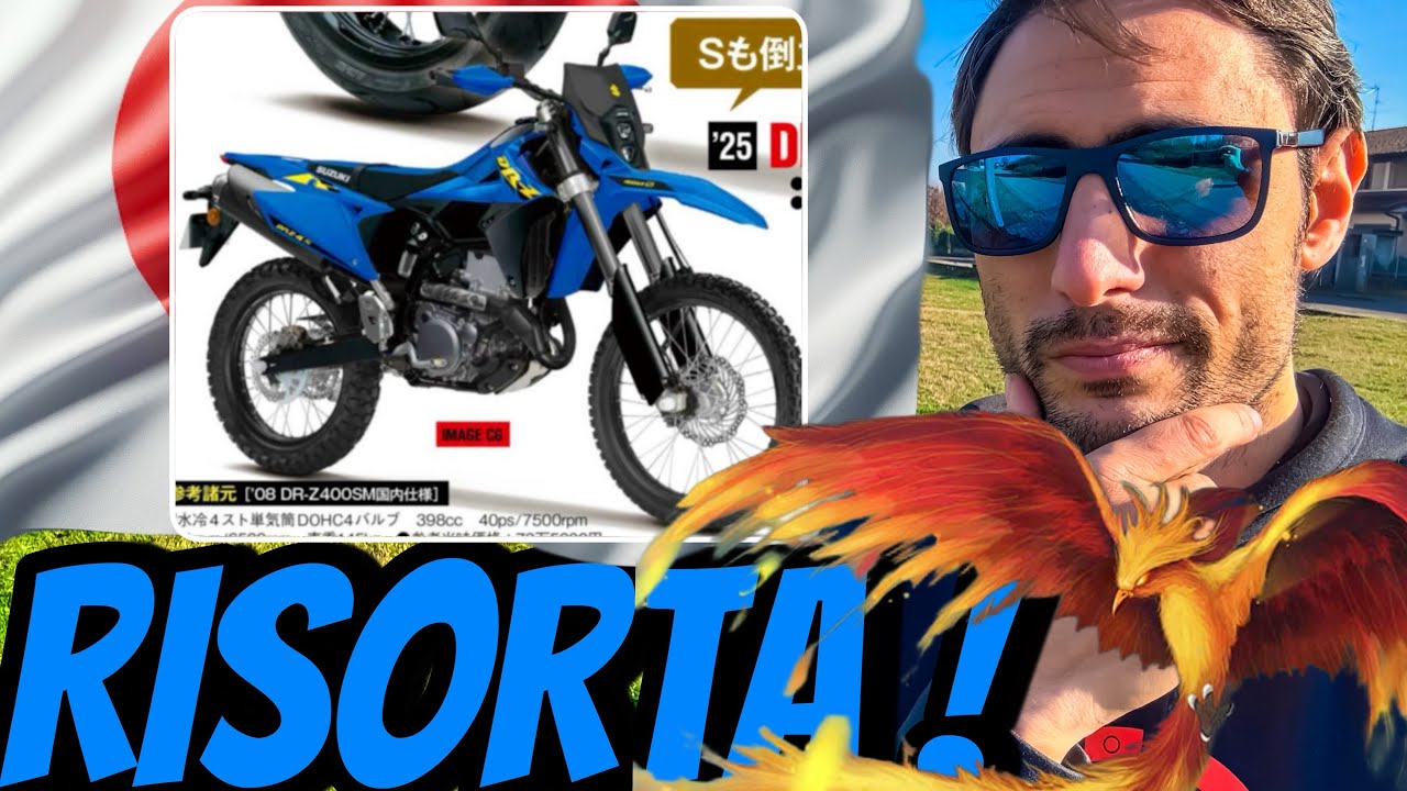 NOVITÀ SUZUKI ARRIVA LA DRZ-4s 2025 ! - YouTube