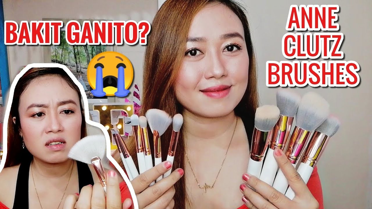 ANNE CLUTZ BRUSHES (BRUTALLY HONEST REVIEW) | BEGINNER BRUSH SET ...