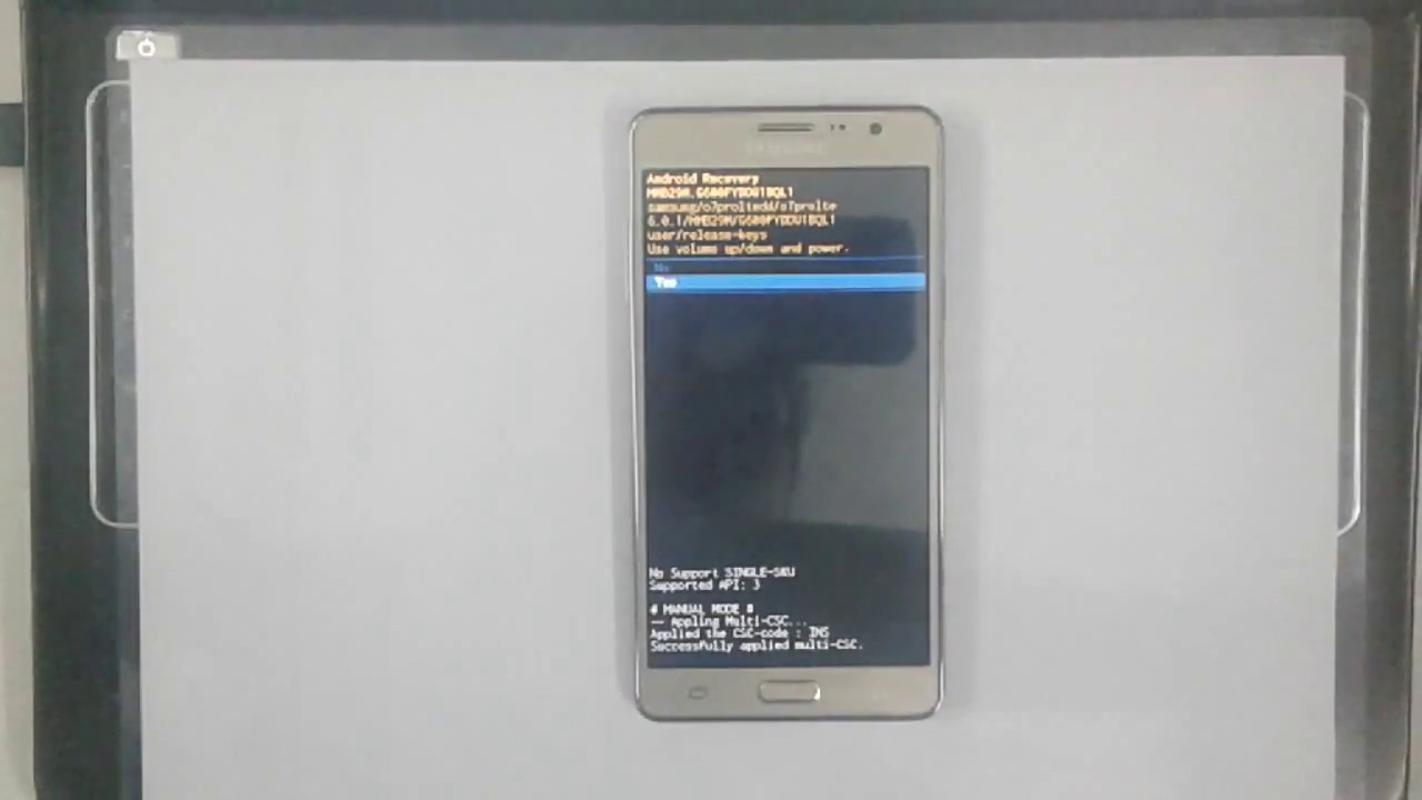 Samsung SM G600FY On7 ,on5 Google account hard reset - YouTube