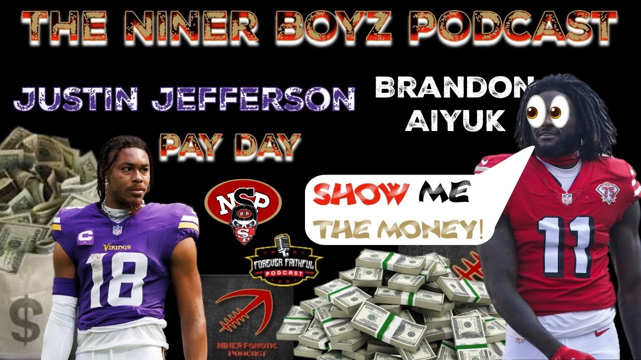 Brandon Aiyuk Show Me The Money! 💰The Niner Boyz Podcast - YouTube