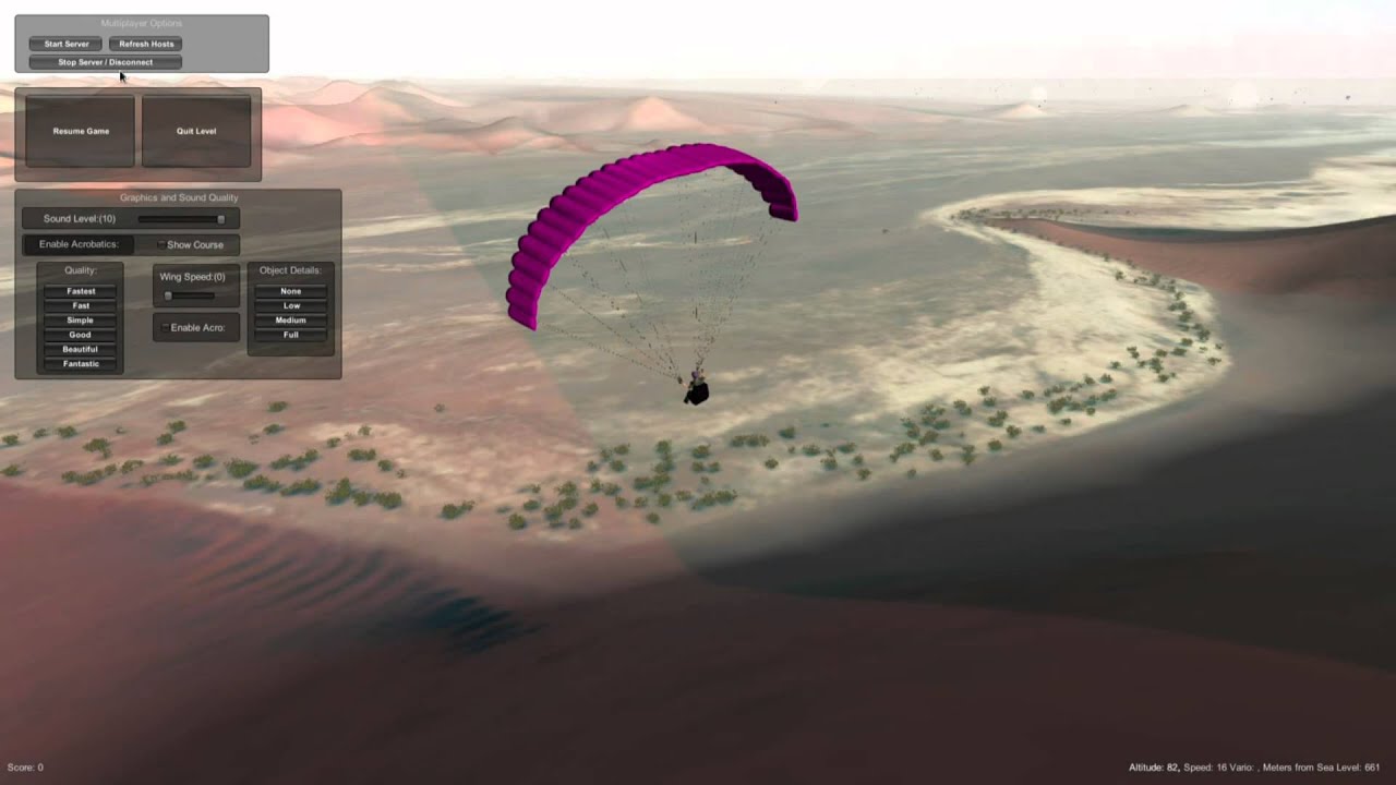 3D Paragliding Simulator (unbeschnitten) - YouTube
