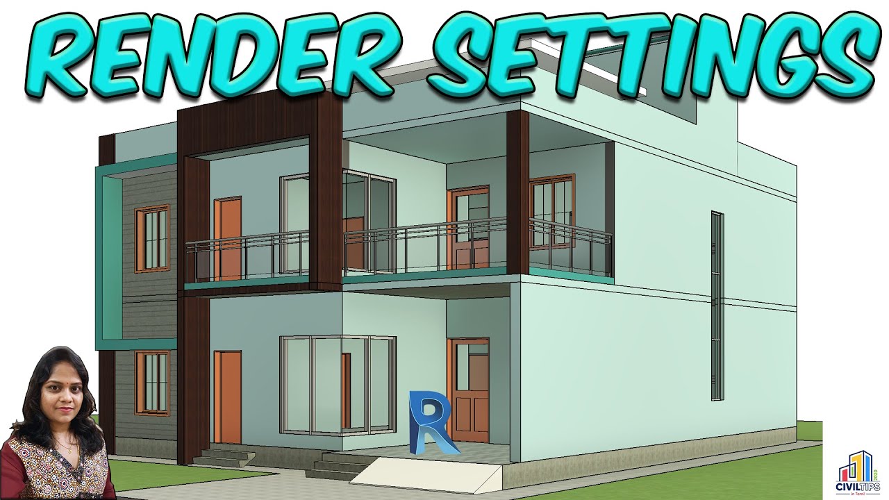 Revit Step 36 render settings / exterior design render settings in ...